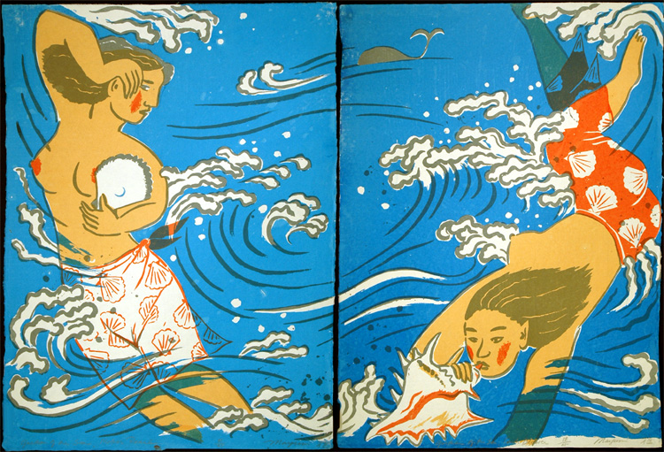 Guardian of the Sea, Conch Blower & Mother Pearl – The Ren Brown ...