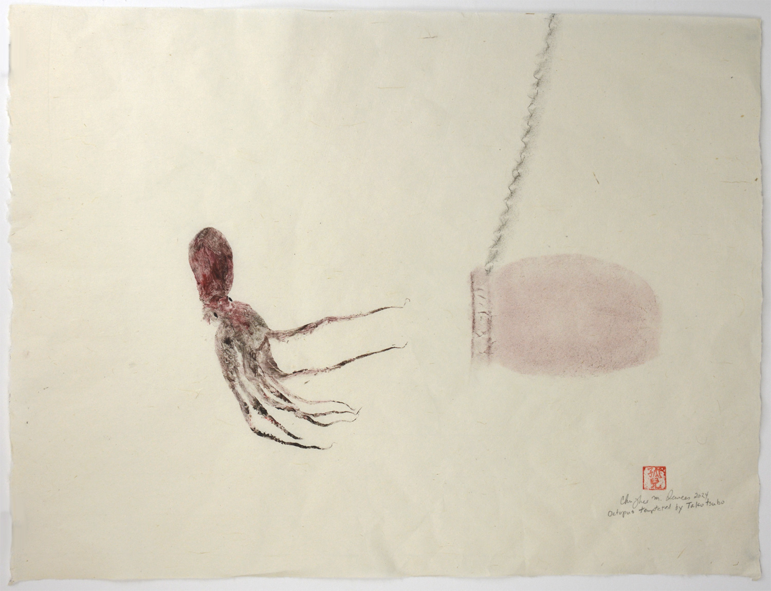 Octopus tempted by Takotsubo 2024 – The Ren Brown Collection Gallery