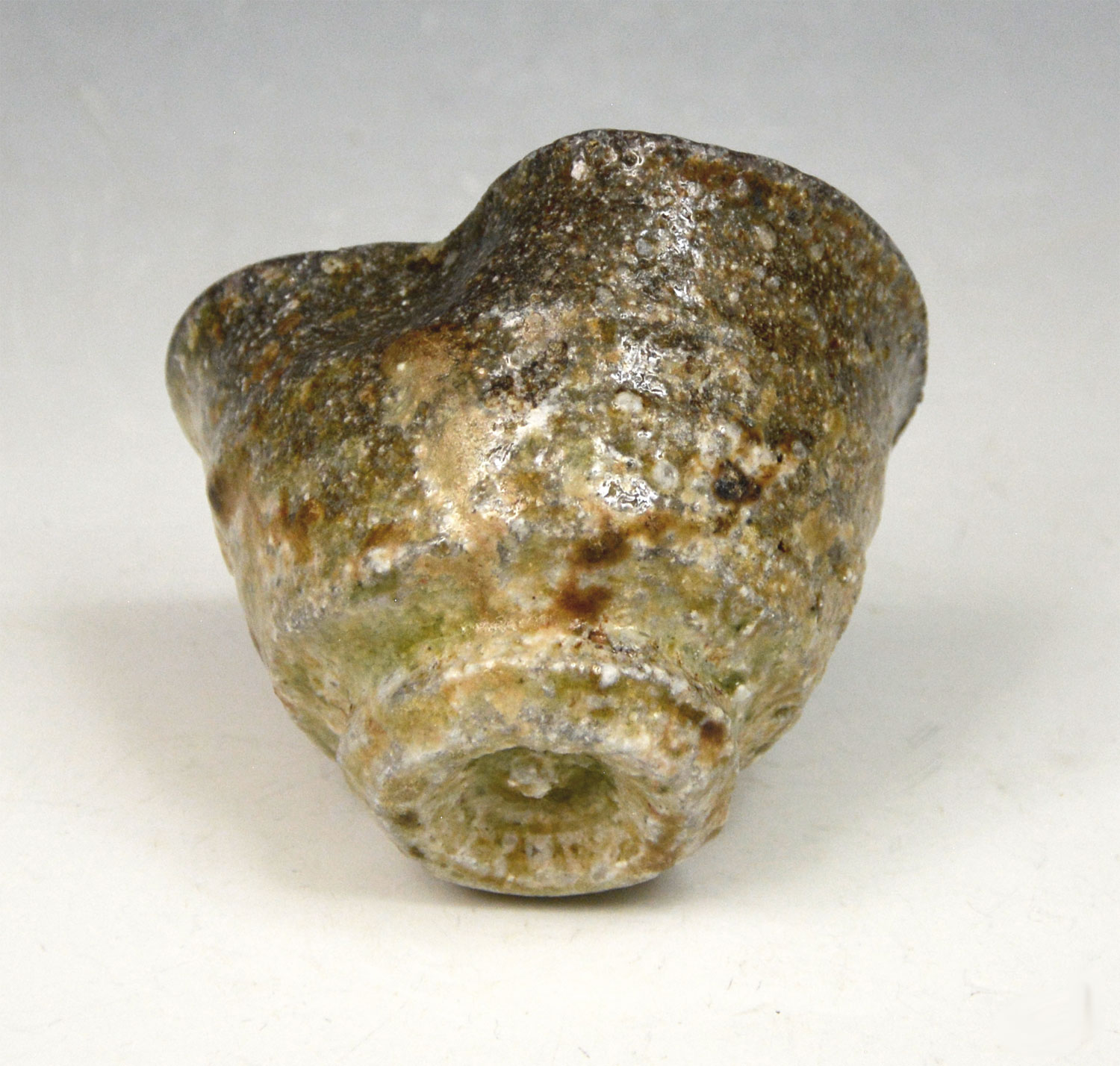 KATO – Shigaraki Sake Cup w/tomobako #12 – The Ren Brown Collection Gallery