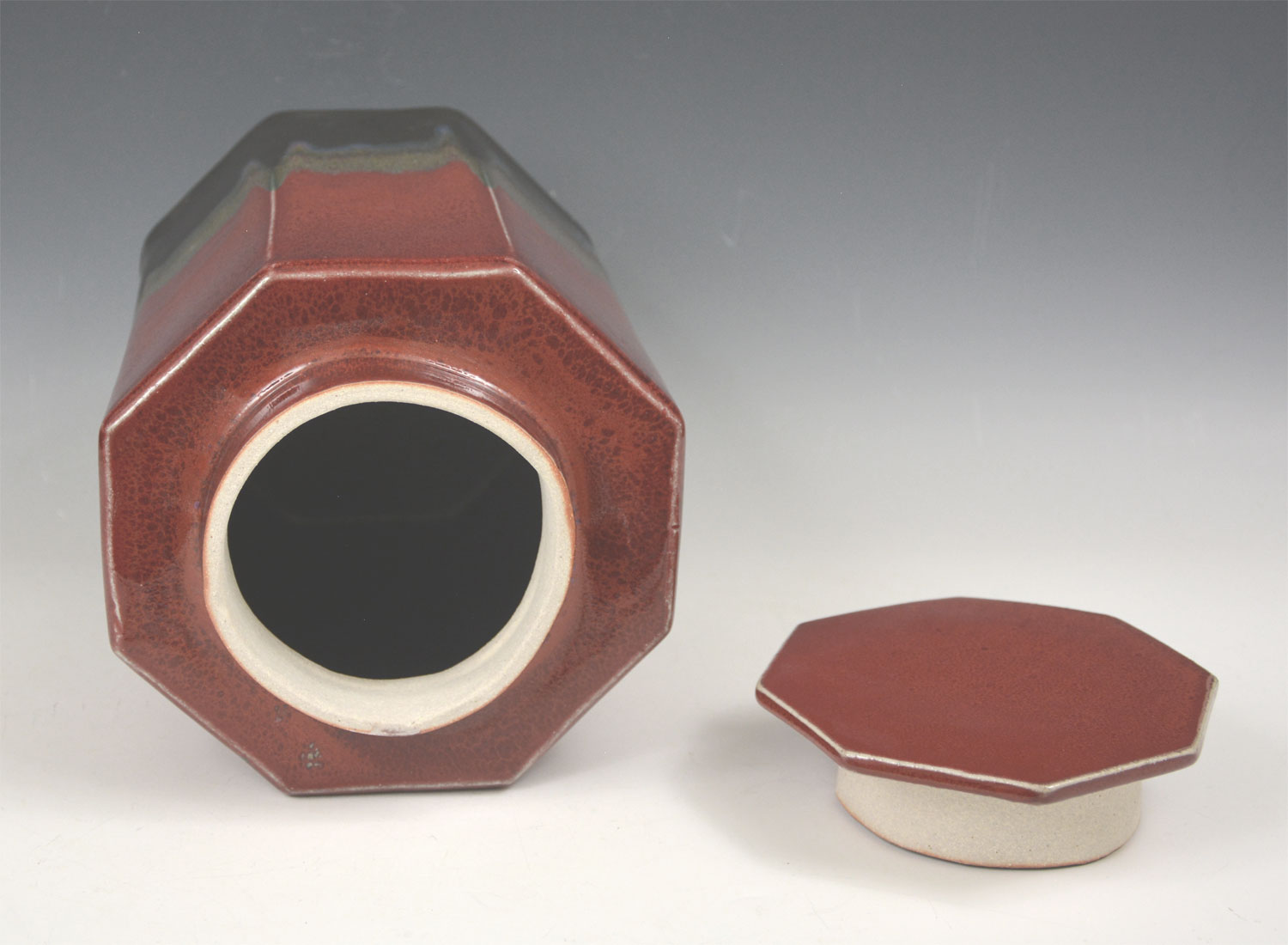 Lidded Red Copper Vessel – The Ren Brown Collection Gallery